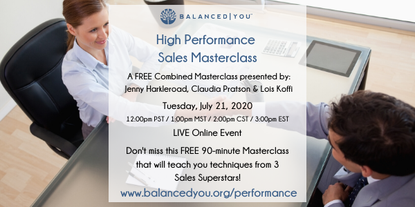 High-Performance Sales Masterclass | Balanced You™ - Brain Training ...